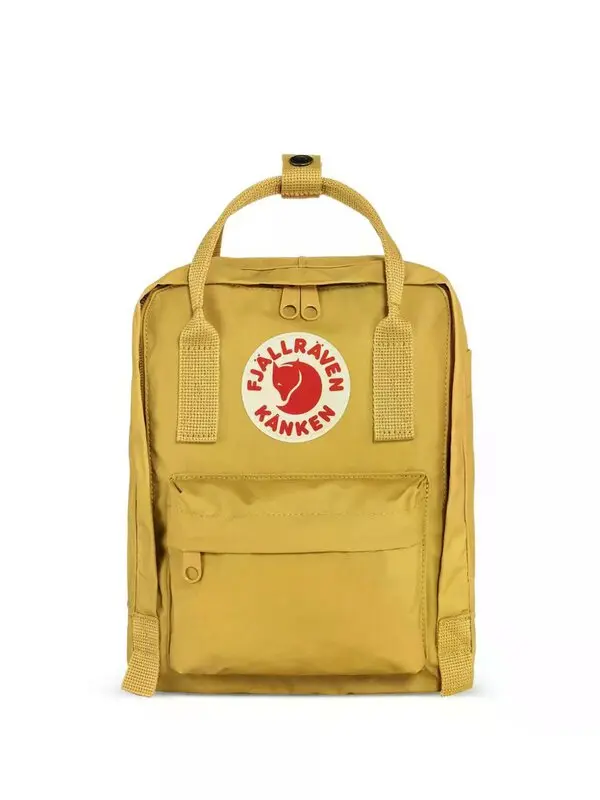 Fjallraven Kånken Backpack With Logo Appliqu - Yellow