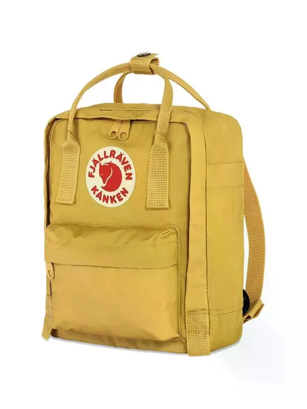 Fjallraven Kånken Backpack With Logo Appliqu - Yellow