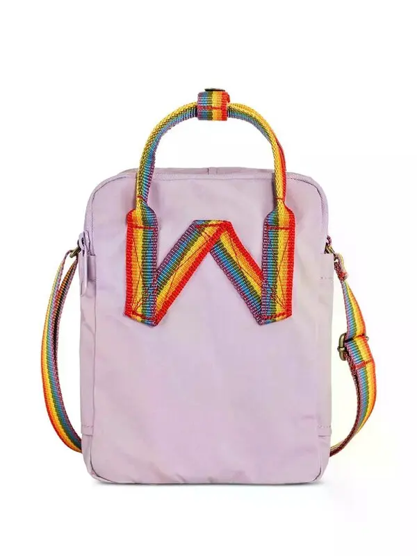 Fjallraven Mini Kånken Tote Bag With Rainbow Handle