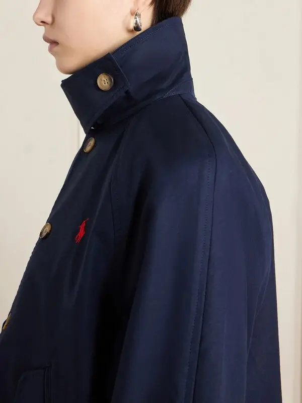 Polo Ralph Lauren Embroidered Cotton-gabardine Jacket