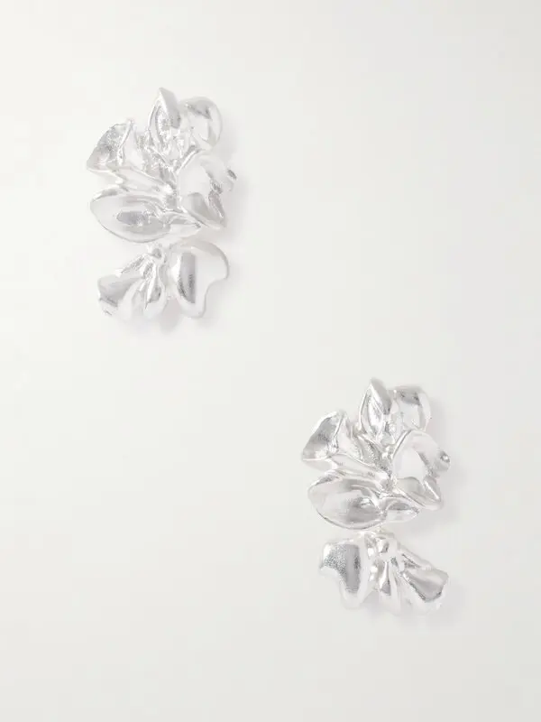Completedworks Splotch Plated Earrings - Silver