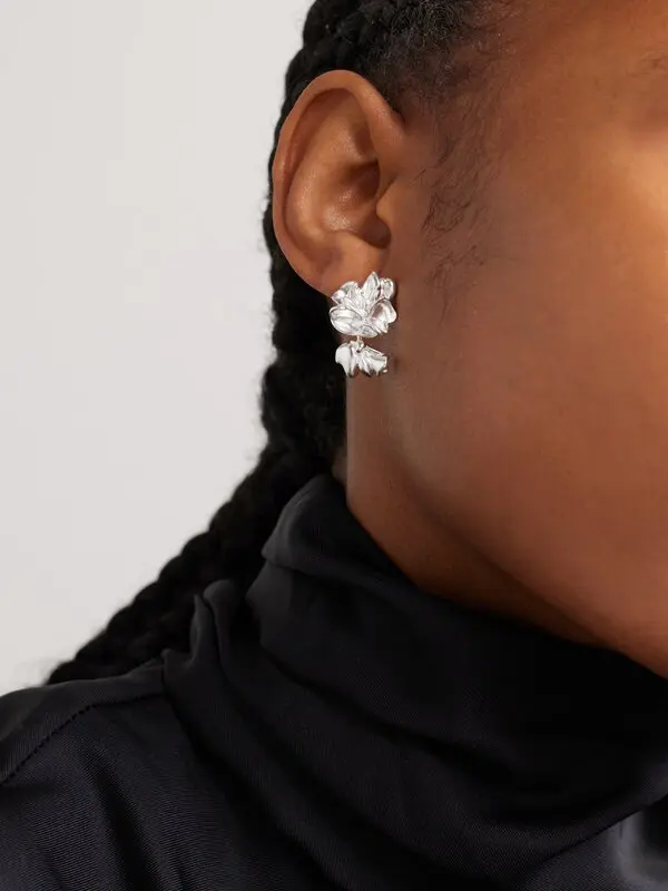 Completedworks Splotch -plated Earrings - Silver