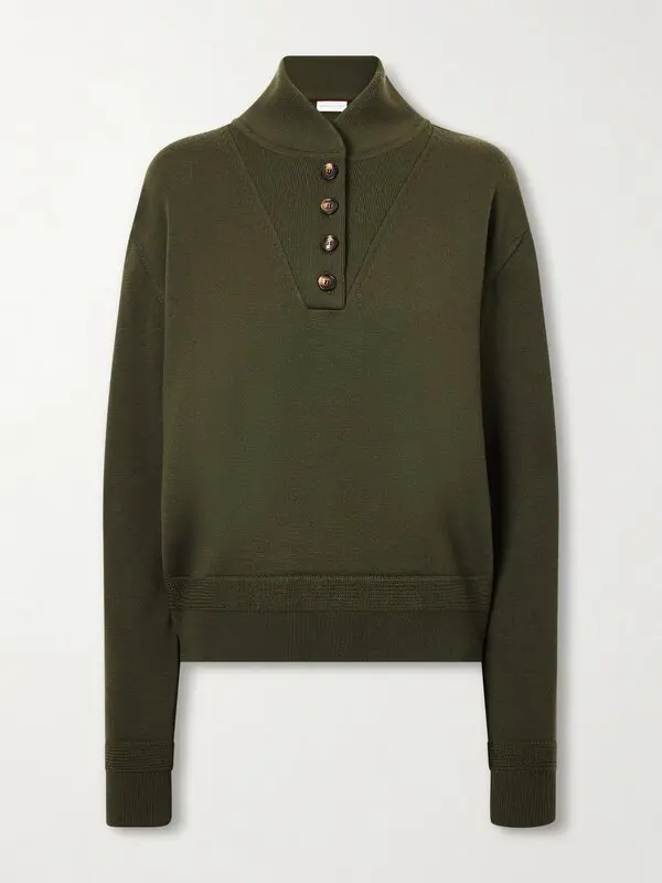 Veronica De Piante Alicia Wool Polo Shirt