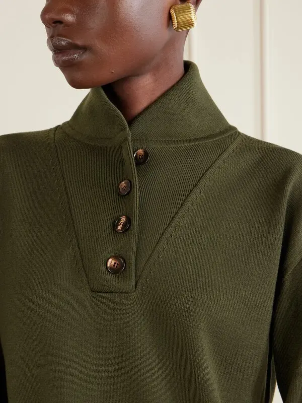 Veronica De Piante Alicia Wool Polo Shirt