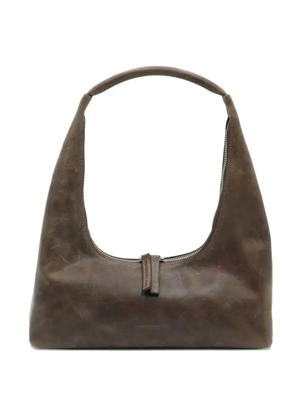 MARGESHERWOOD Leather Hobo Bag - Brown