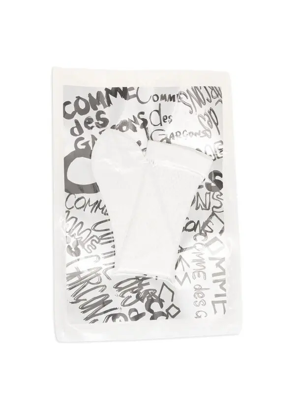 Comme Des Garçons Nylon Socks - White