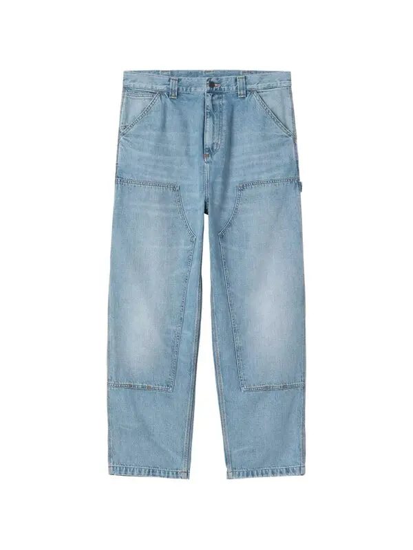 Carhartt Work In Progress Denim Cotton Jeans - Blue