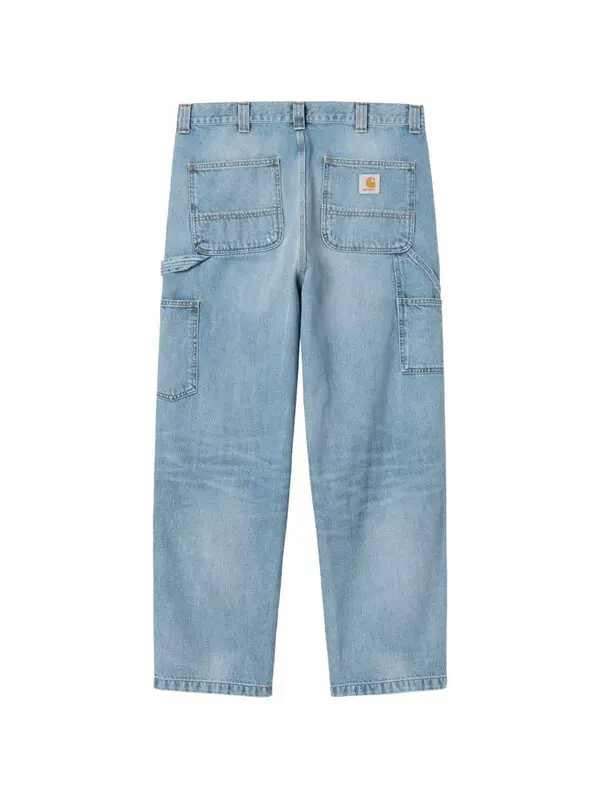 Carhartt Work In Progress Denim Cotton Jeans - Blue