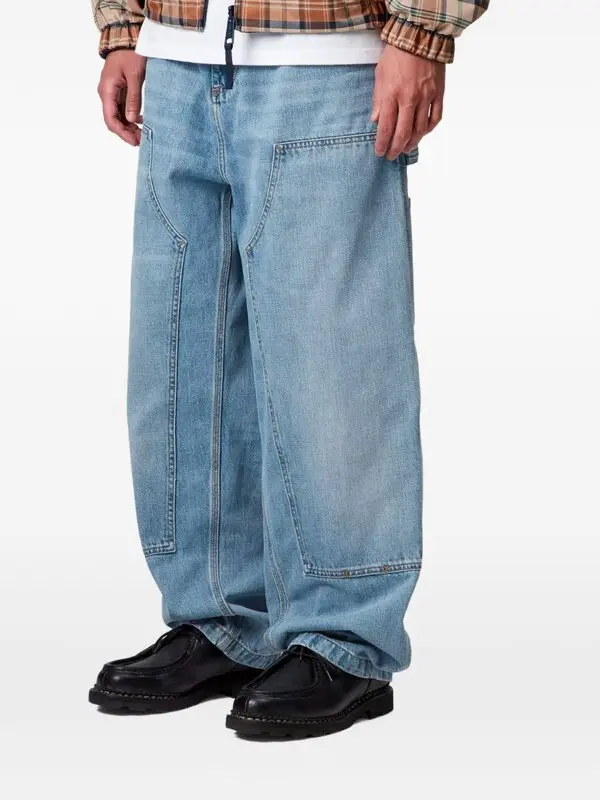 Carhartt Work In Progress Denim Cotton Jeans - Blue