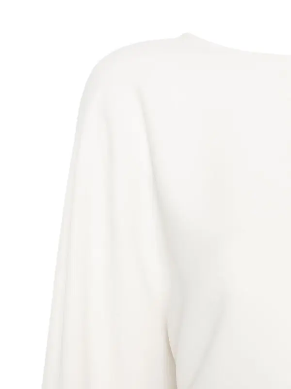 PAROSH Short Dress - White