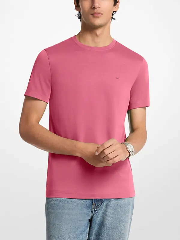 Michael Kors T-shirt With Logo - Pink