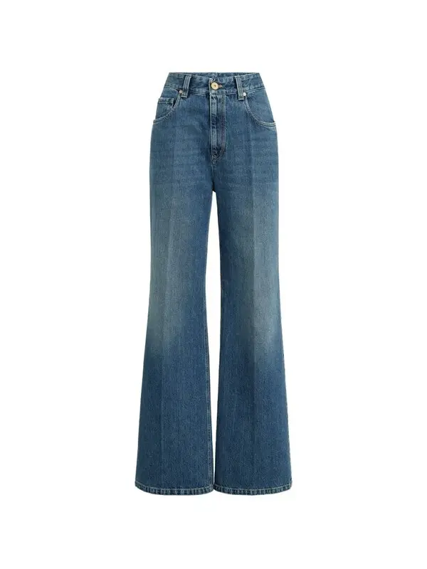 Brunello Cucinelli Flared-leg Denim Jeans