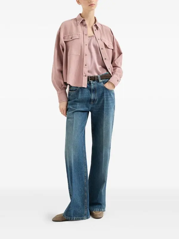 Brunello Cucinelli Flared-leg Denim Jeans