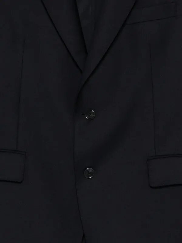 Tagliatore Single-breasted Blazer - Blue