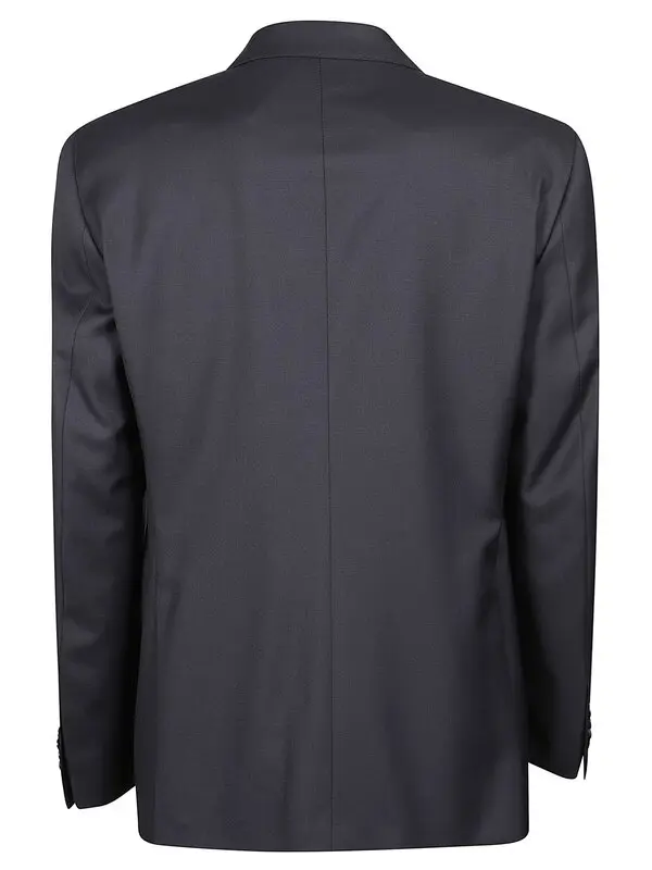 Tagliatore Single-breasted Blazer - Blue