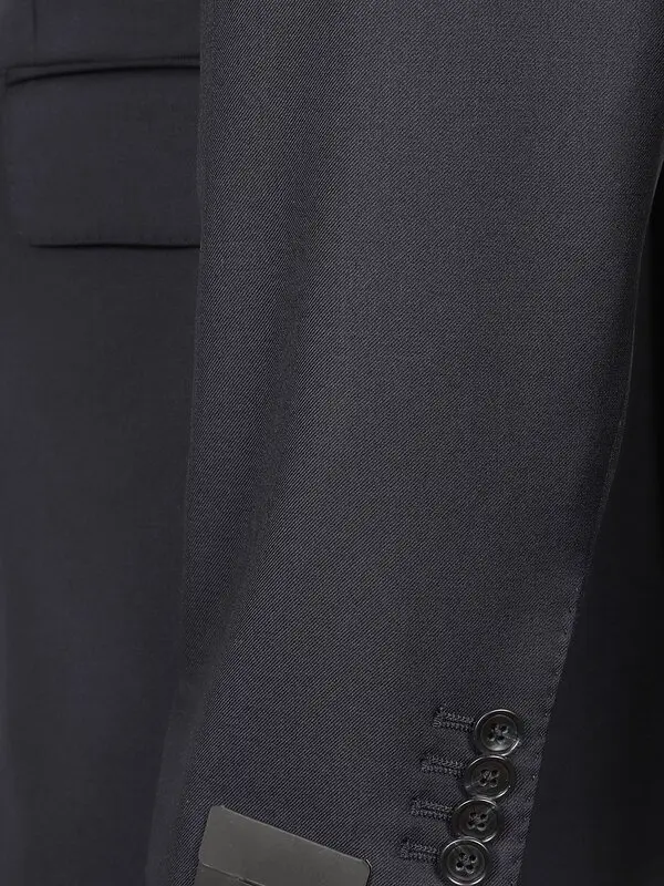 Tagliatore Single-breasted Blazer - Blue