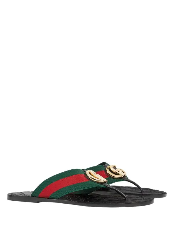 Gucci Riviera Flip-flops - Black