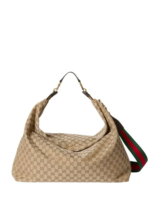 Gucci Brera Large Shoulder Bag - Beige