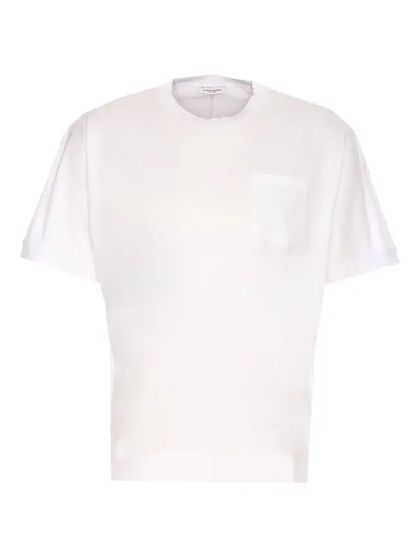 PAOLO PECORA T-shirt With Pocket - White