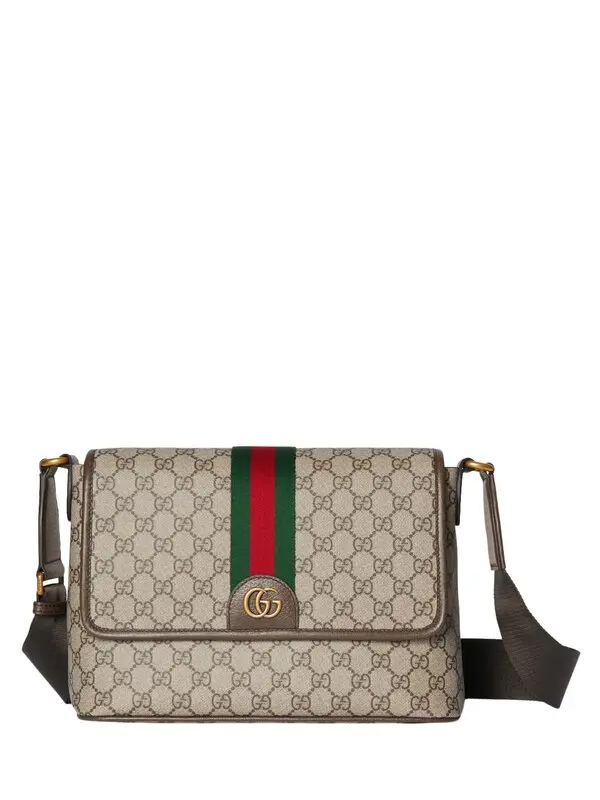 Gucci Ophidia Shoulder Bag - Beige