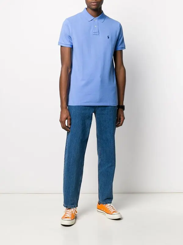 Polo Ralph Lauren Polo Shirt With Logo - Sky Blue