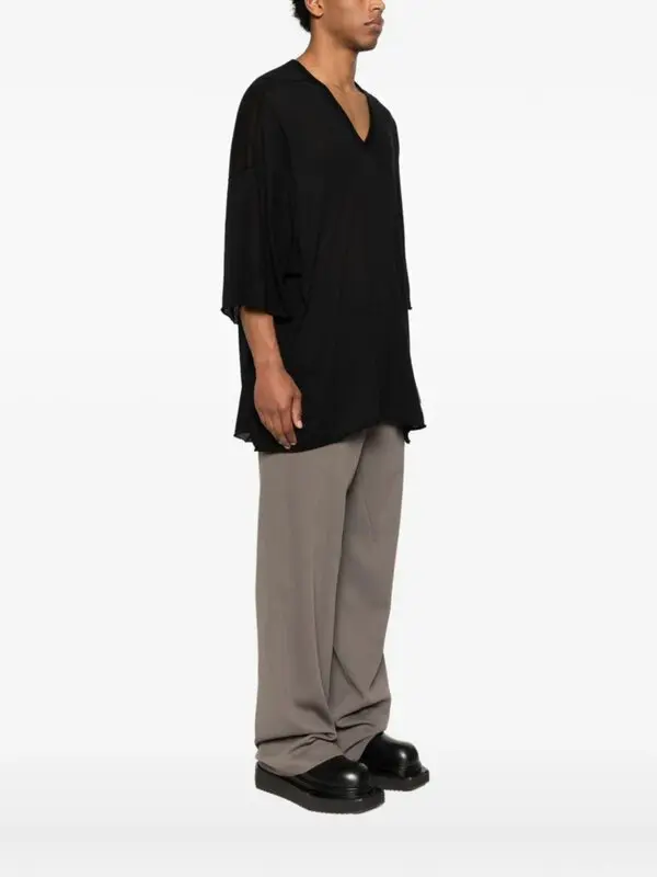 Rick Owens Tommy V T-shirt - Black