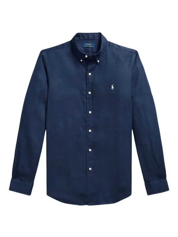 Polo Ralph Lauren Linen Shirt - Blue