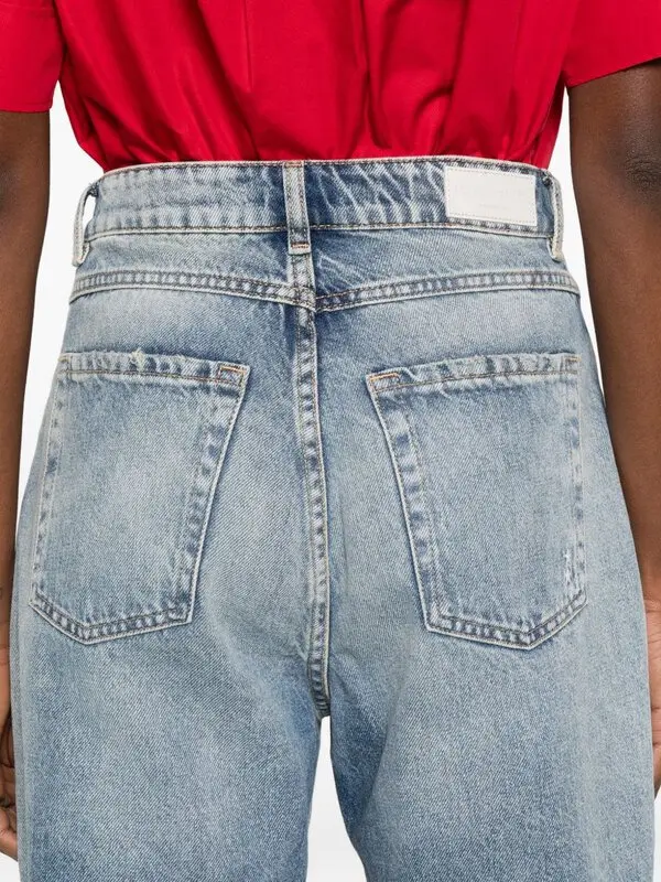 ICON DENIM LOS ANGELES Lea Denim Shorts - Blue