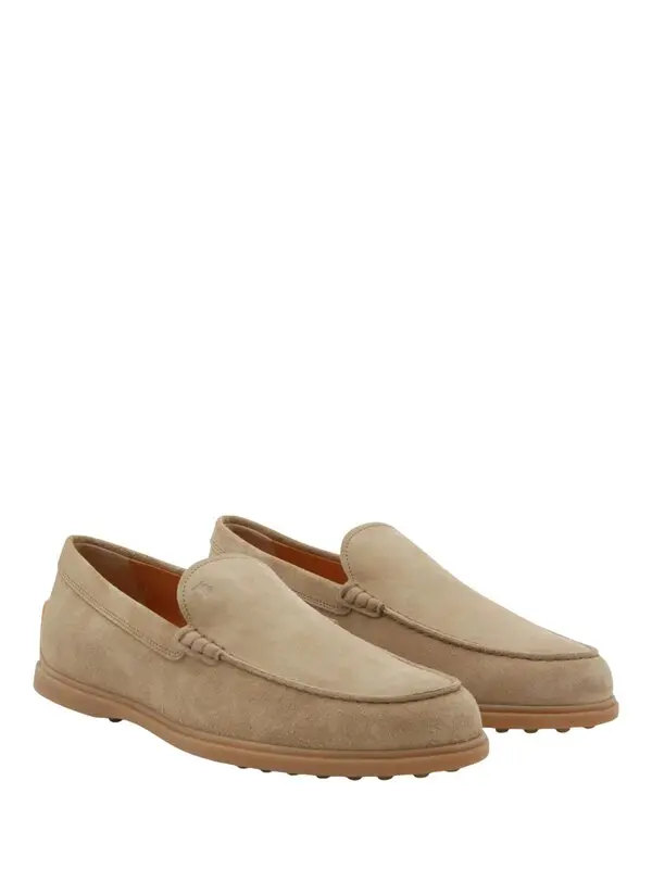 TOD'S Leather Moccasin - Beige