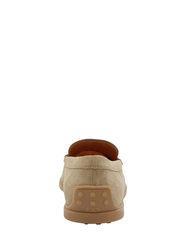 TOD'S Leather Moccasin - Beige
