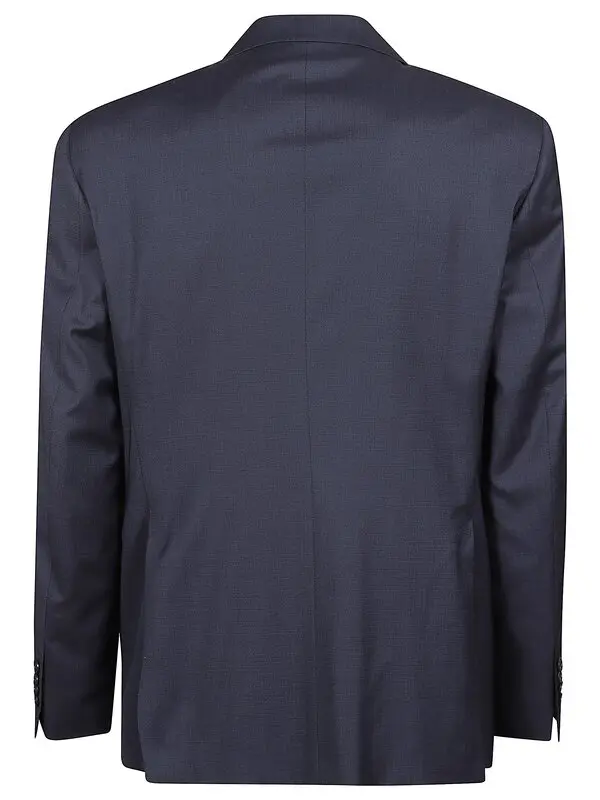 Tagliatore Single-breasted Blazer - Blue