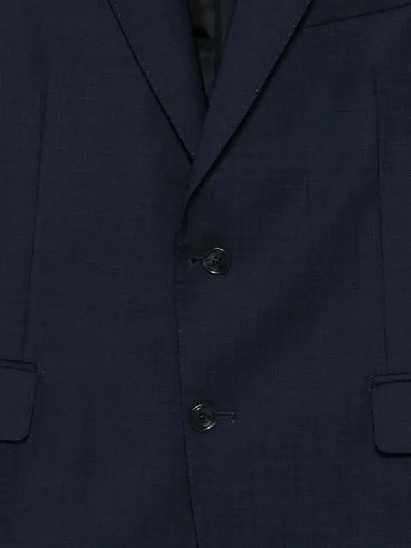 Tagliatore Single-breasted Blazer - Blue