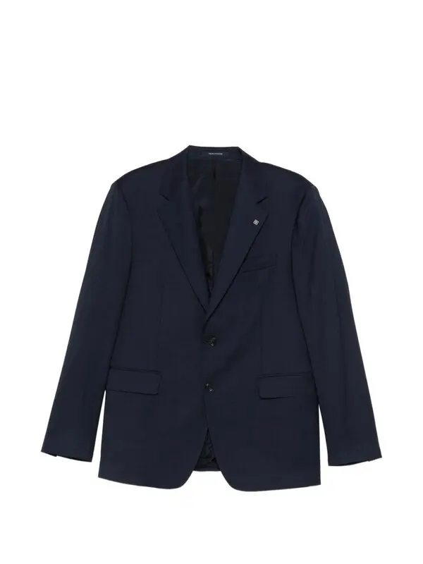 Tagliatore Single-breasted Blazer - Blue