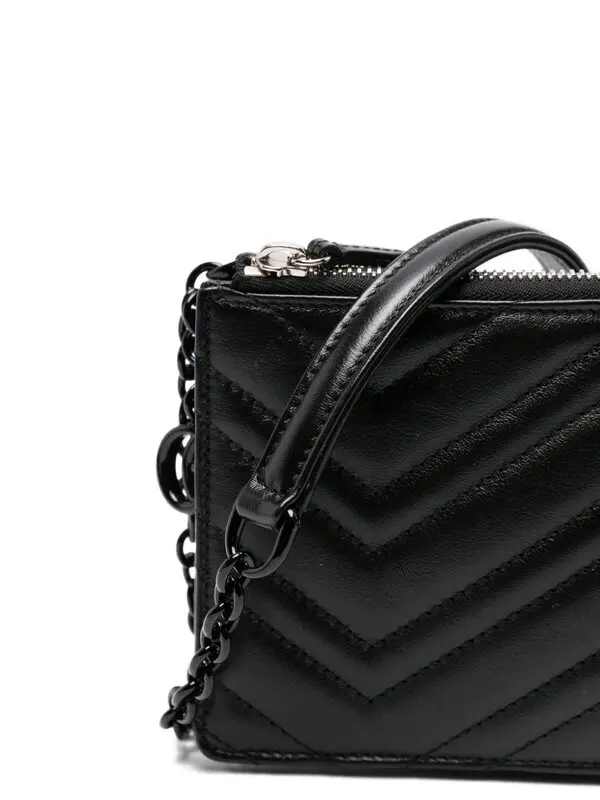 Gucci Gg Marmont Leather Mini Bag - Black