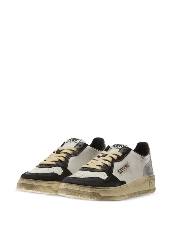 AUTRY Super Vintage Low Sneakers - Black