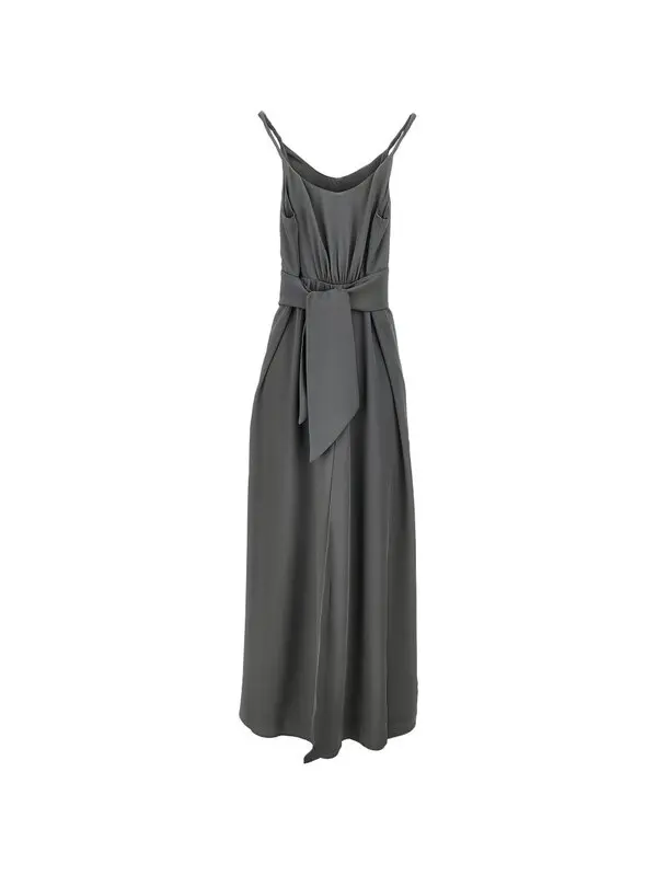 Emporio Armani Bow Long Dress