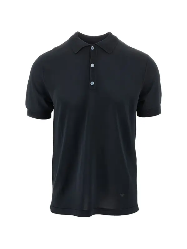 Emporio Armani Logo Polo Shirt - Blue