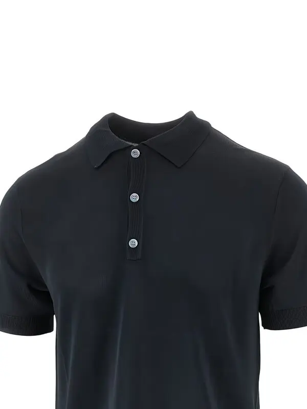 Emporio Armani Logo Polo Shirt - Blue