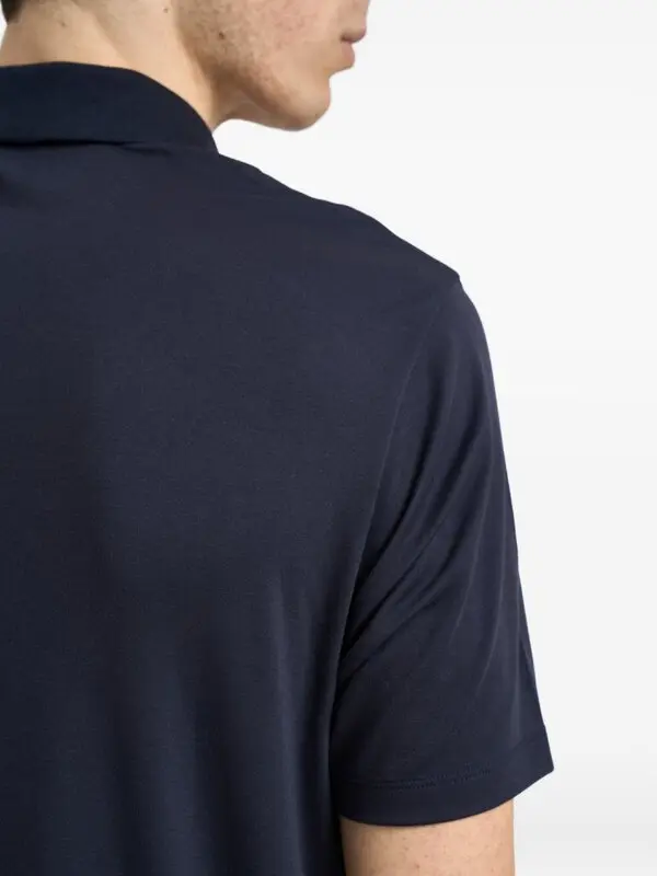 Emporio Armani Logo Polo Shirt - Blue