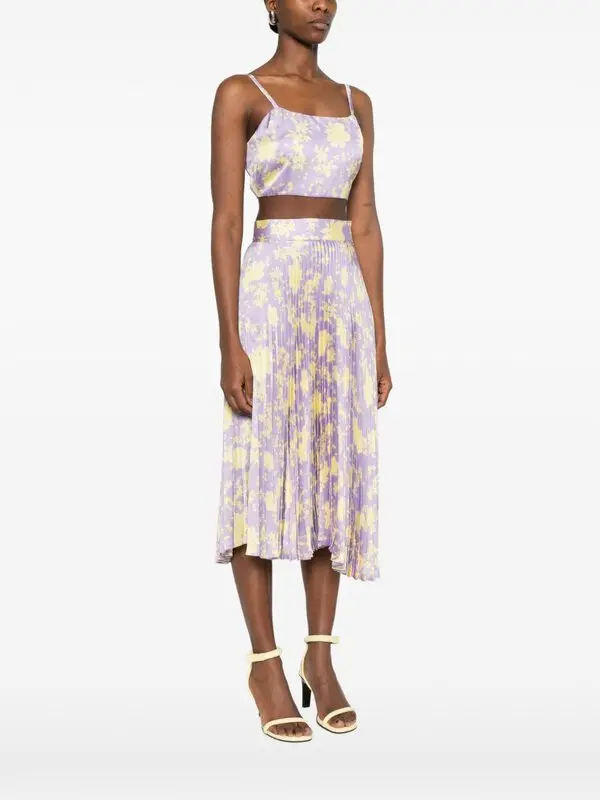 CATALINA Printed Tie Top