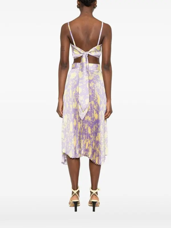 CATALINA Printed Tie Top
