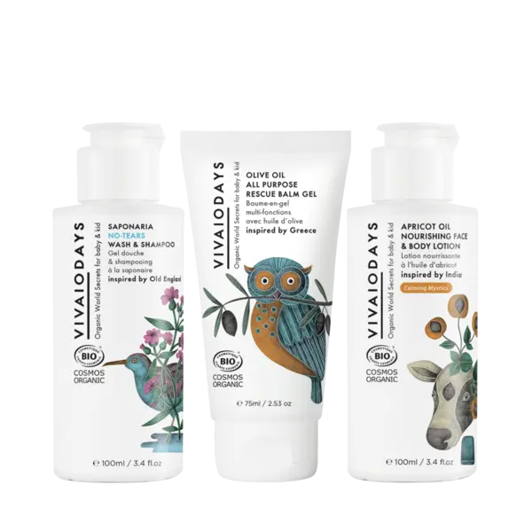 VIVAIODAYS Daily 3-step Ritual: Cleanse, Hydrate, Soothe - One-color