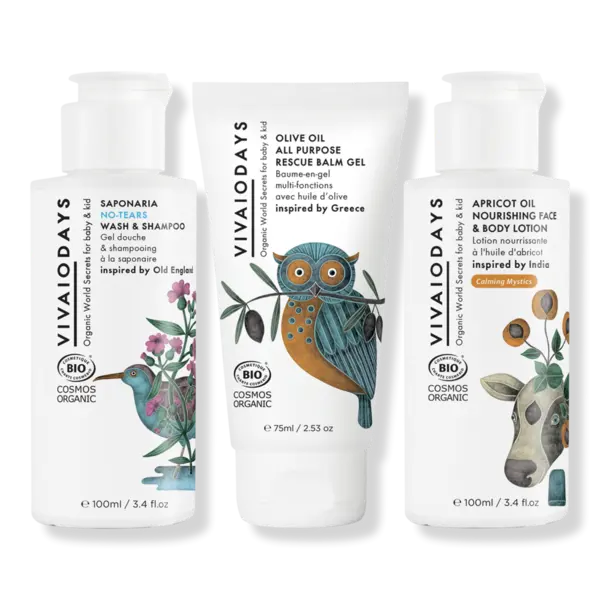 VIVAIODAYS Daily 3-step Ritual: Cleanse, Hydrate, Soothe - One-color