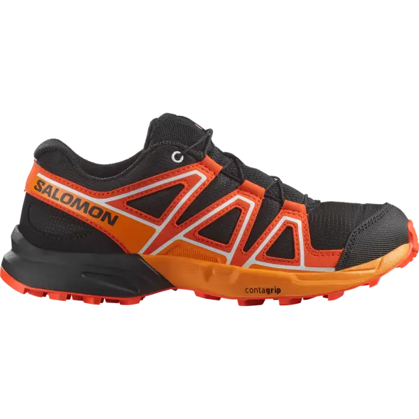 SALOMON Speedcross - Black / Cherry Tomato