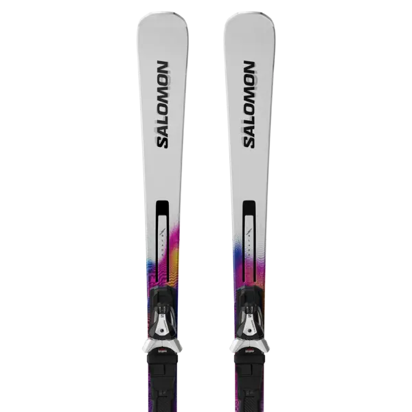SALOMON Addikt Pro 66 Skis - White / Race Blue