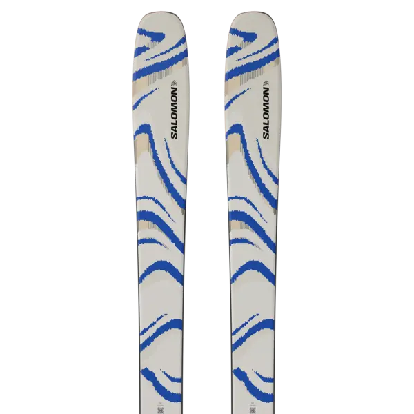 SALOMON Qst 106 Ski - Almond Milk / Race Blue