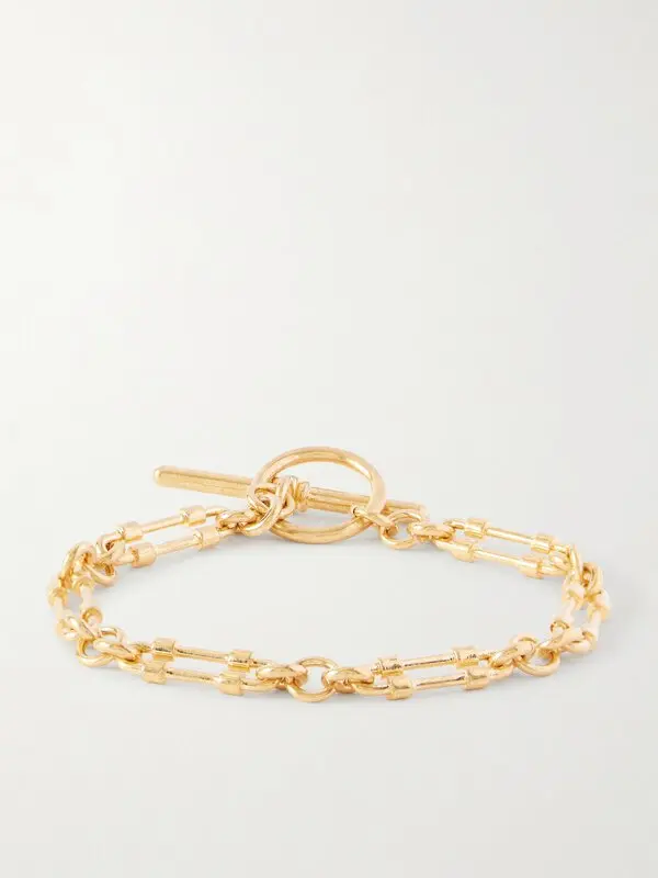 Saint Laurent Tone Bracelet - Gold