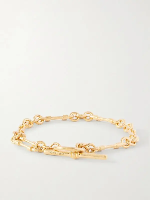 Saint Laurent Tone Link Bracelet