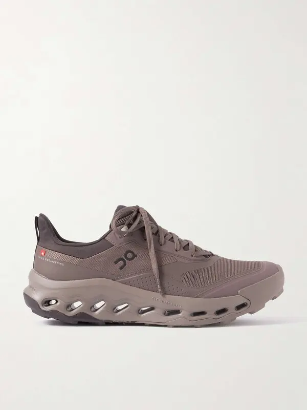 On Cloudhorizon 2 Rubber And Mesh Hiking Sneakers - Taupe
