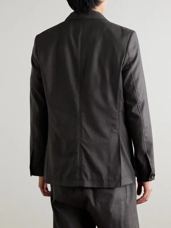 Oliver Spencer Miro Double-breasted Suit Jacket